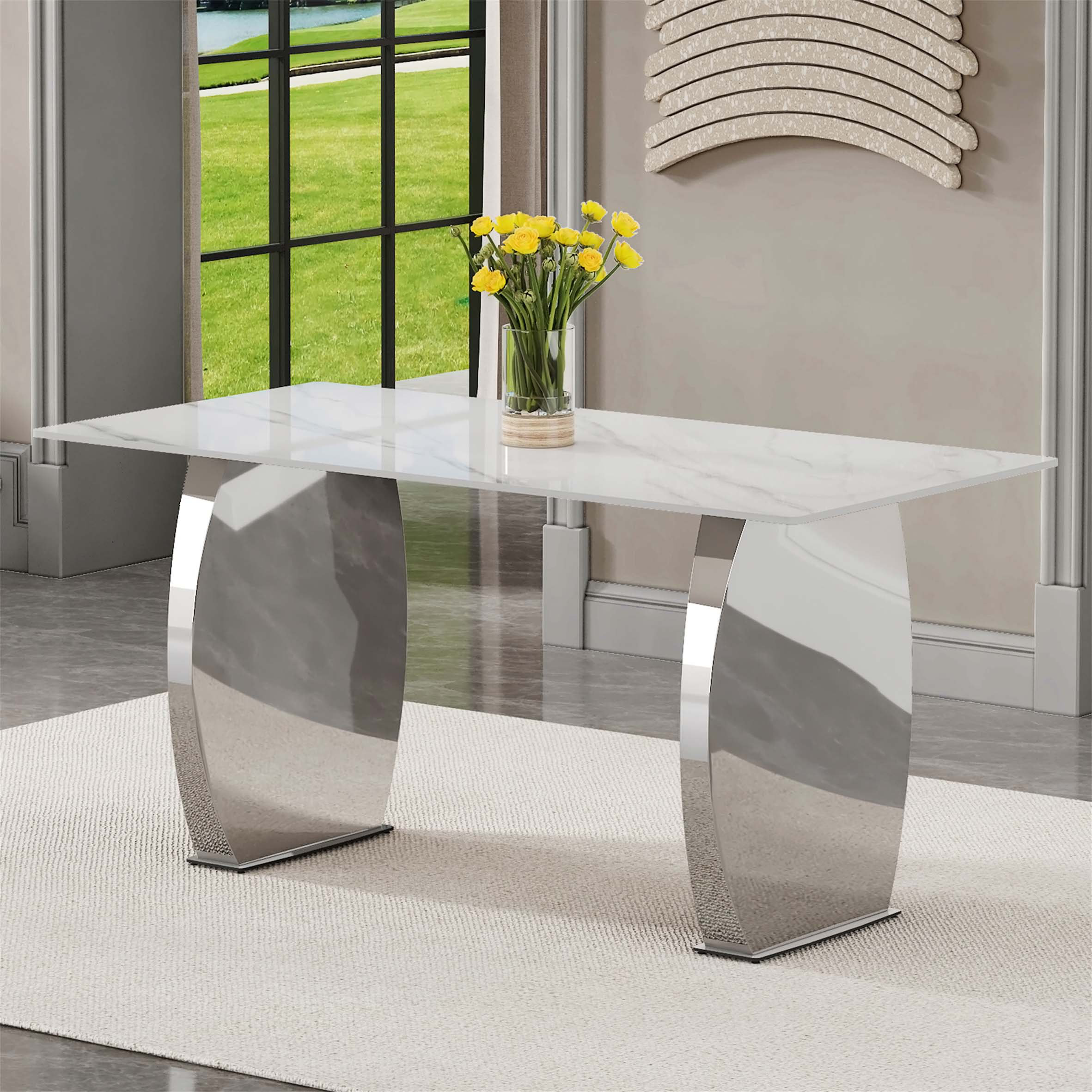 Ivy Bronx 1 Piece Rectangular Dining Table without Chair | Wayfair