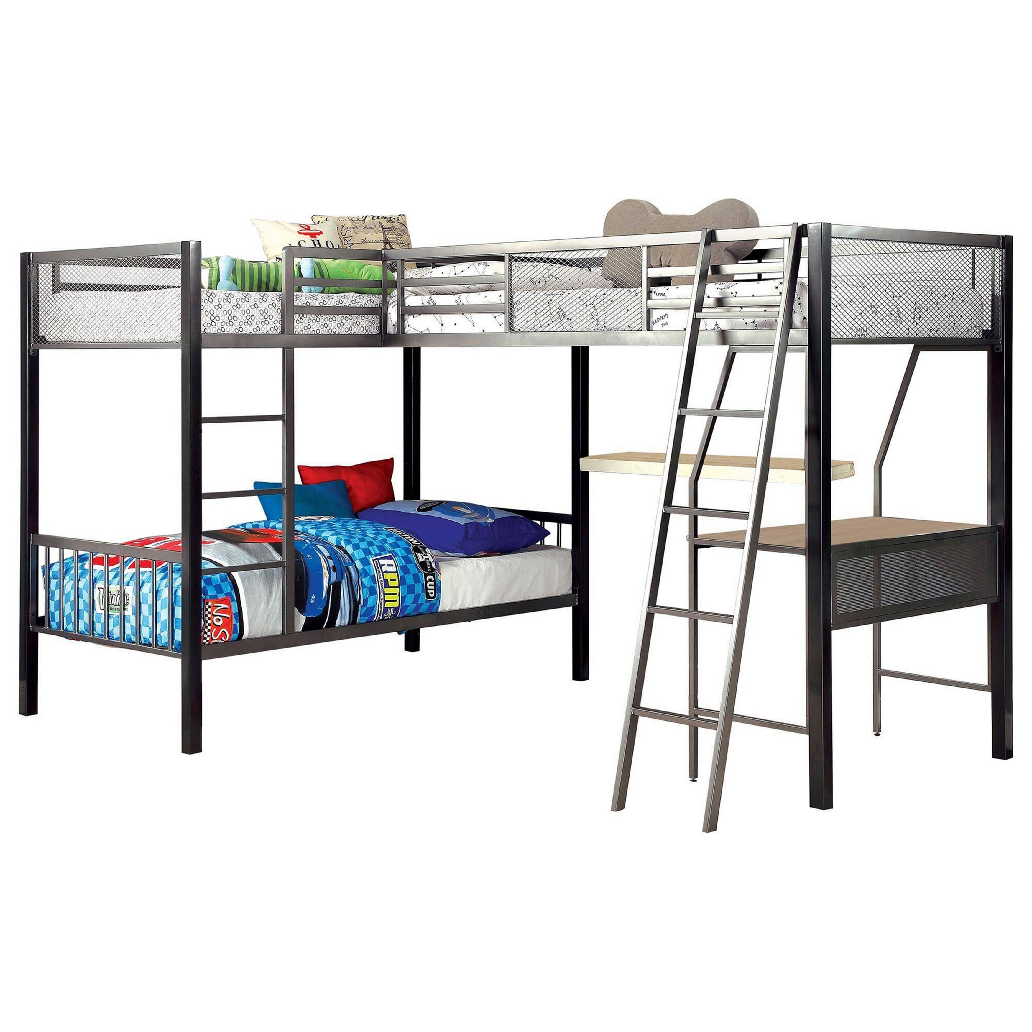Mason & Marbles Adelphi Kids Twin Bunk Bed | Wayfair