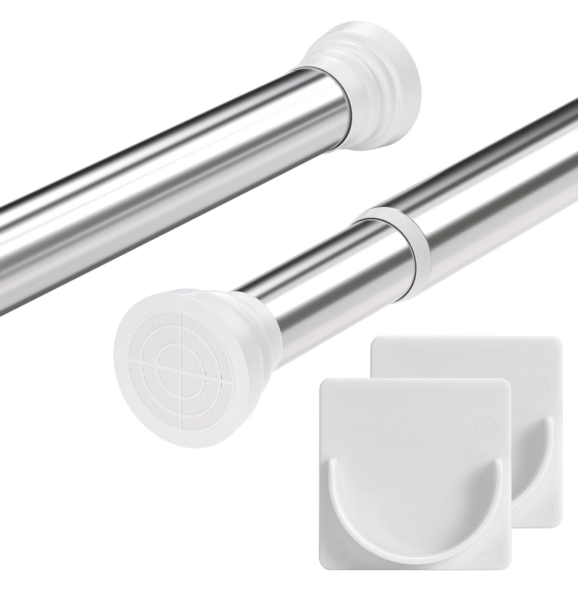 Ebern Designs Shower Curtain Pole,80-165 Cm ,Extendable Shower Curtain ...