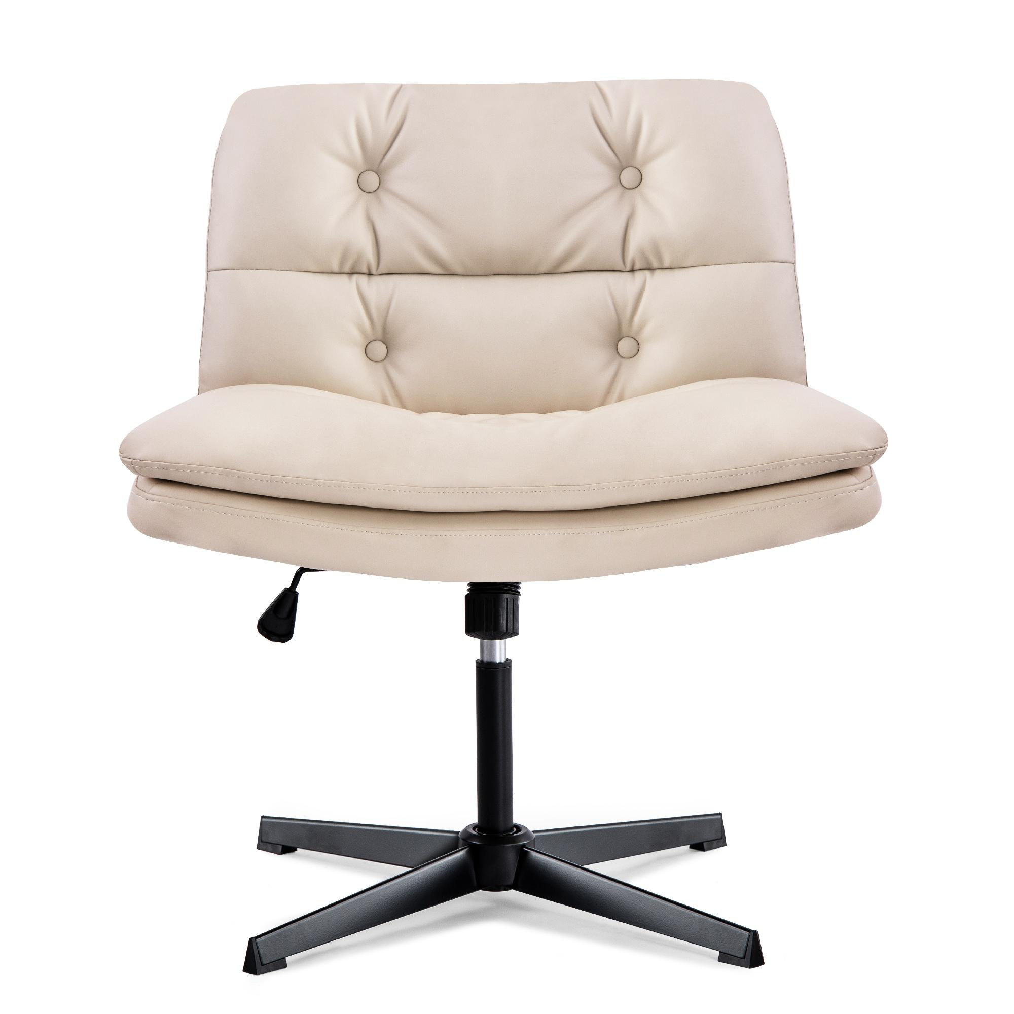 Ivy Bronx Large Armless and Wheel-less Home Office Chair | Wayfair