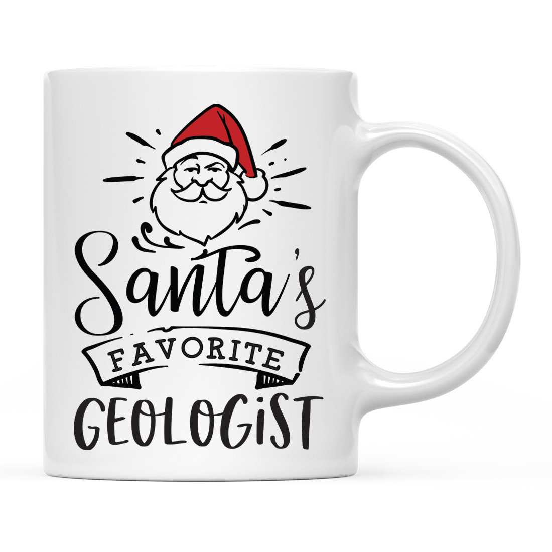 Koyal Wholesale Santa's Favorite Geologist Coffee Mug | Wayfair