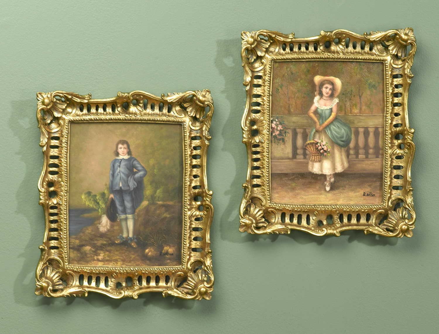 Astoria Grand Picture Frame Painting on Wood | Wayfair