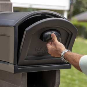Step2 Lakewood Extra Large Post Mounted Mailbox & Reviews | Wayfair