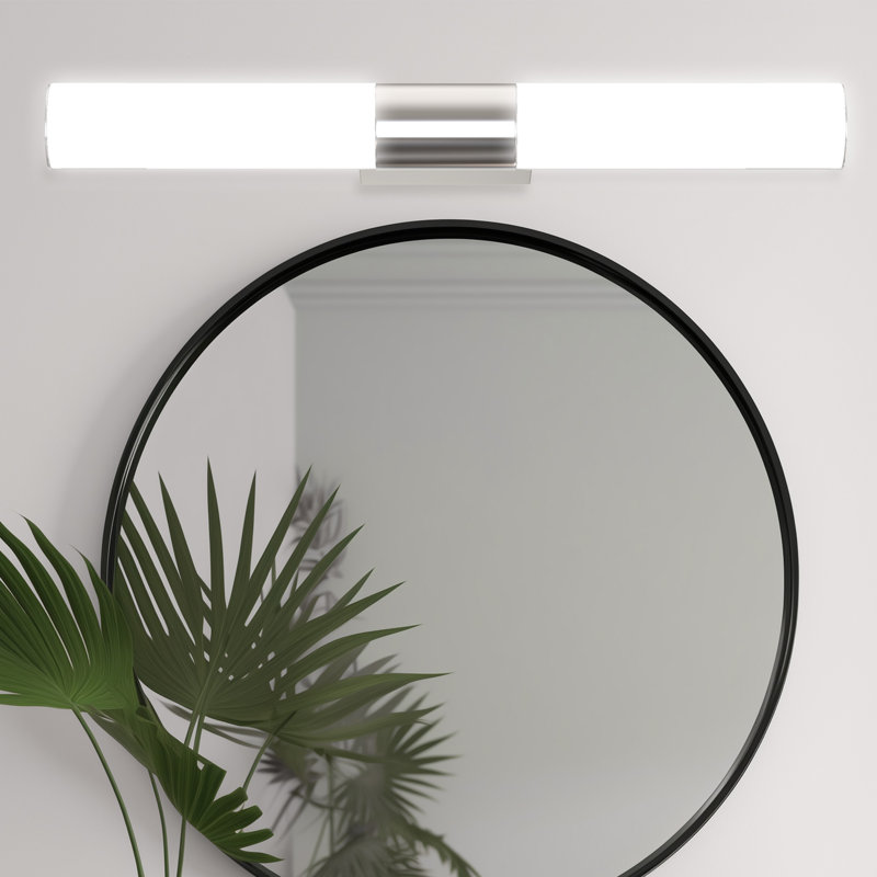 Wrought Studio™ Caytie 22 Watt 6000K Integrated LED LED Bath Bar | Wayfair