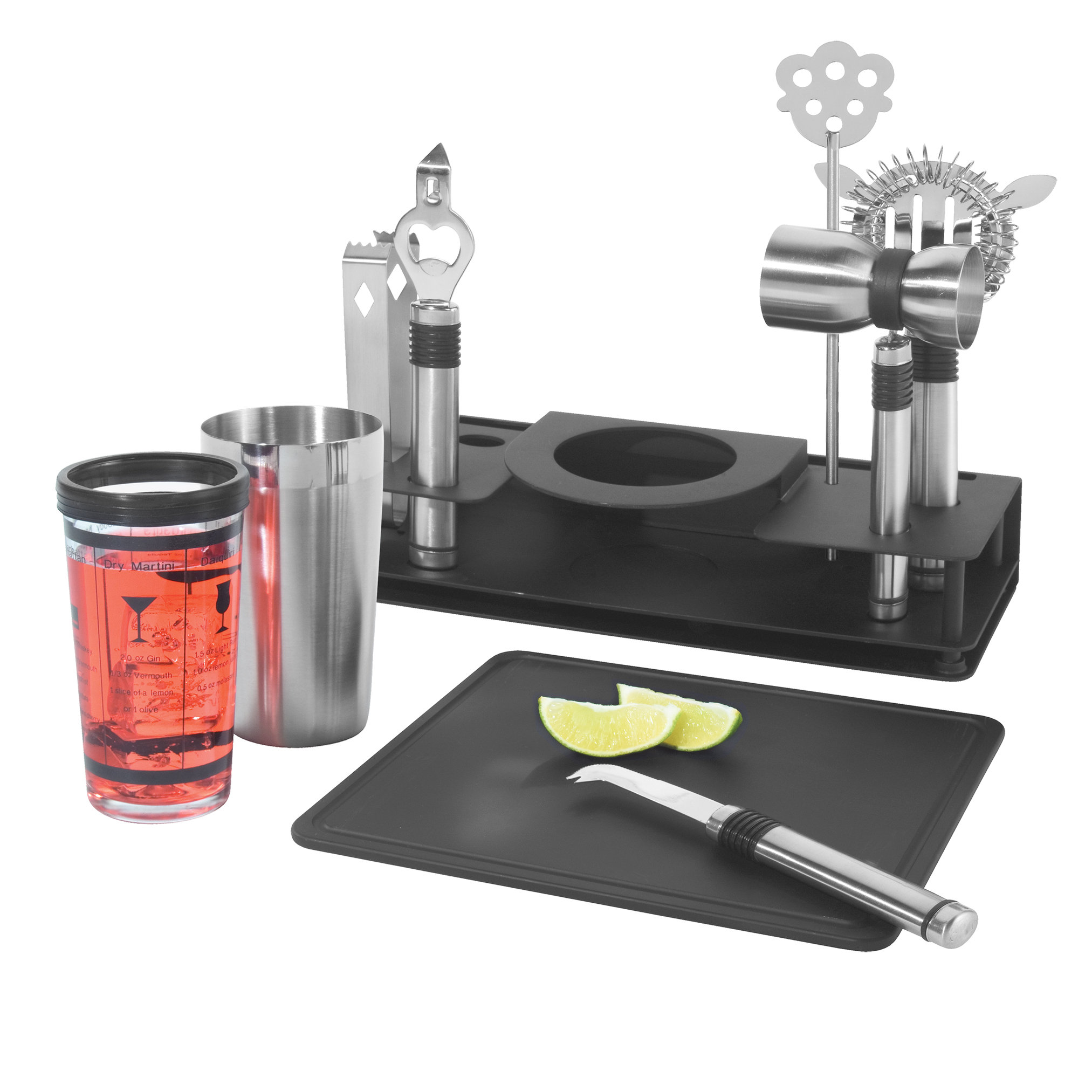 Oggi Barware 10 Piece Bar Set | Wayfair