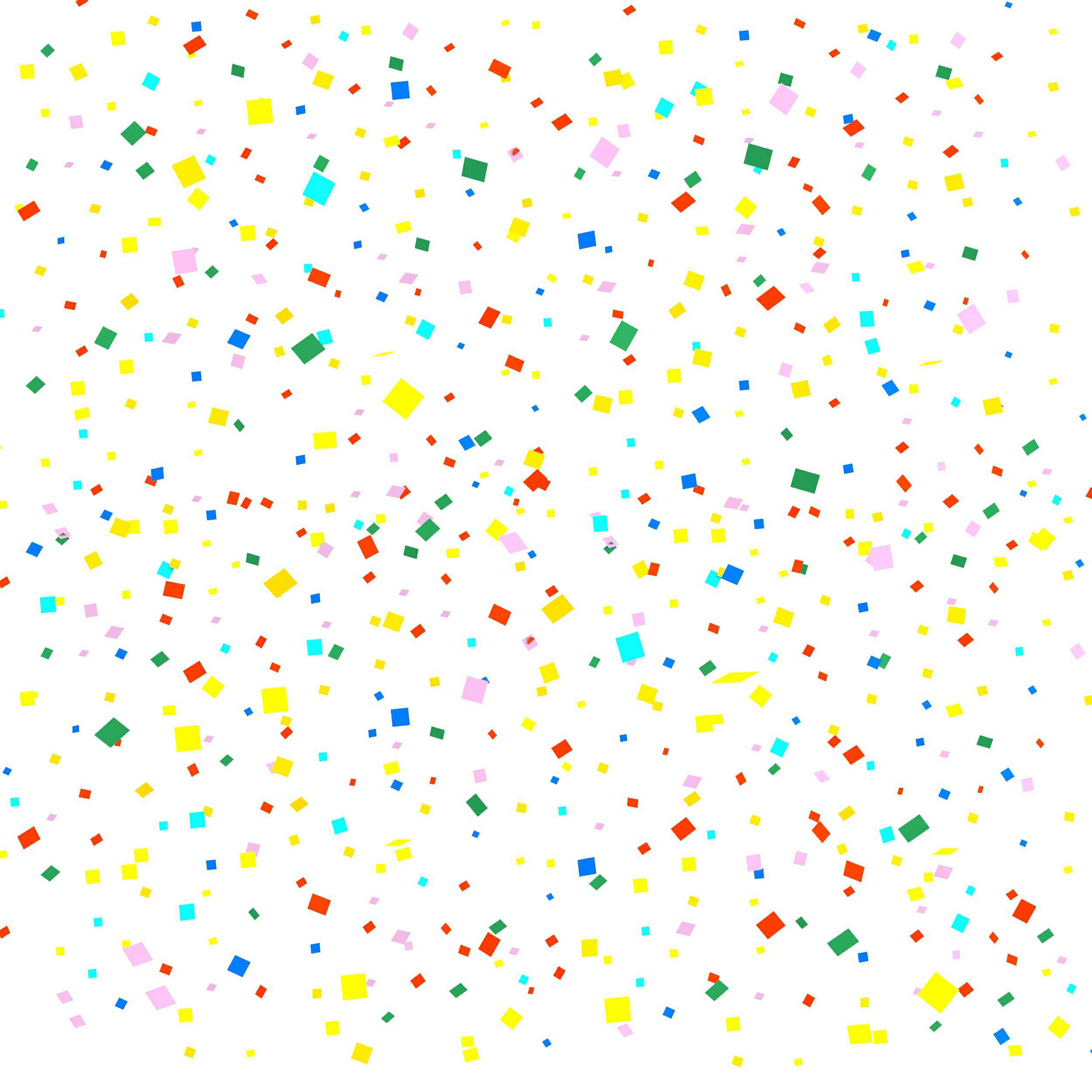 Ebern Designs Confetti - Wrapped Canvas Graphic Art | Wayfair