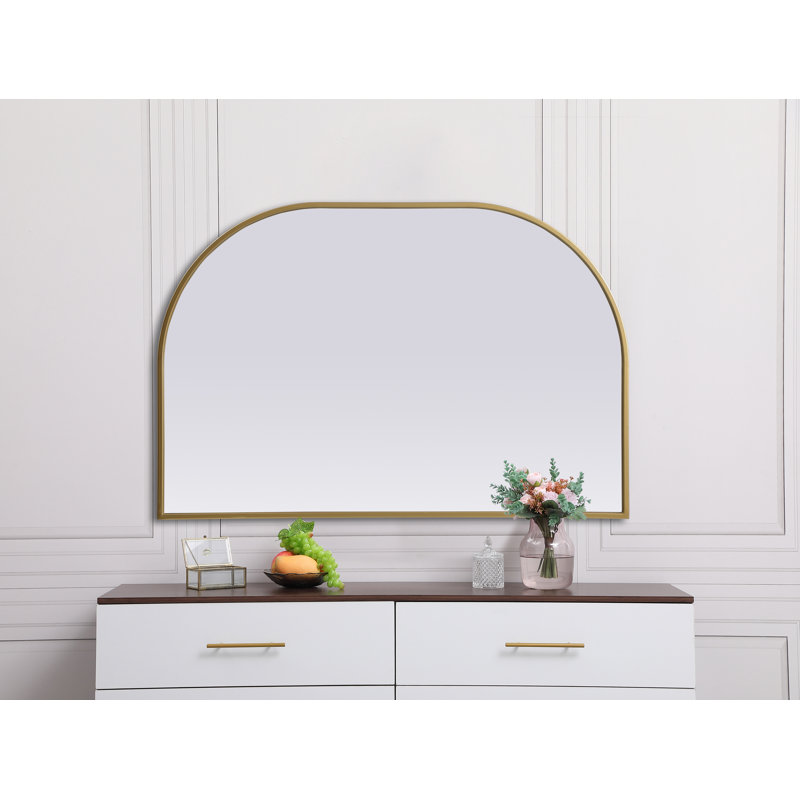 Sabine Metal Wide Arch Wall Mirror & Reviews | Joss & Main