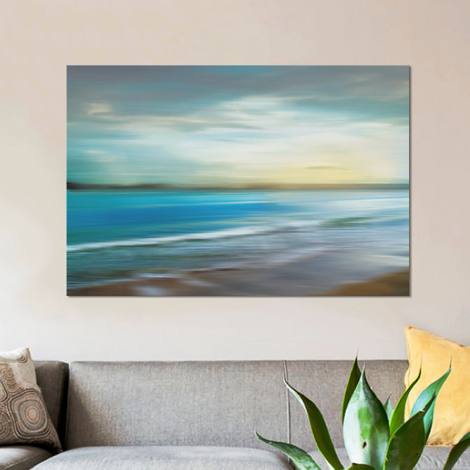 East Urban Home " Ocean Plains " by Tandi Venter on Canvas | Wayfair