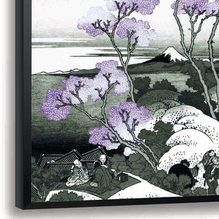 Vault W Artwork " Mt. Fuji Through The Cherry Blossoms " by Katsushika ...