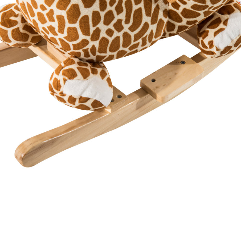 Qaba Giraffe Plush Rocker & Reviews | Wayfair