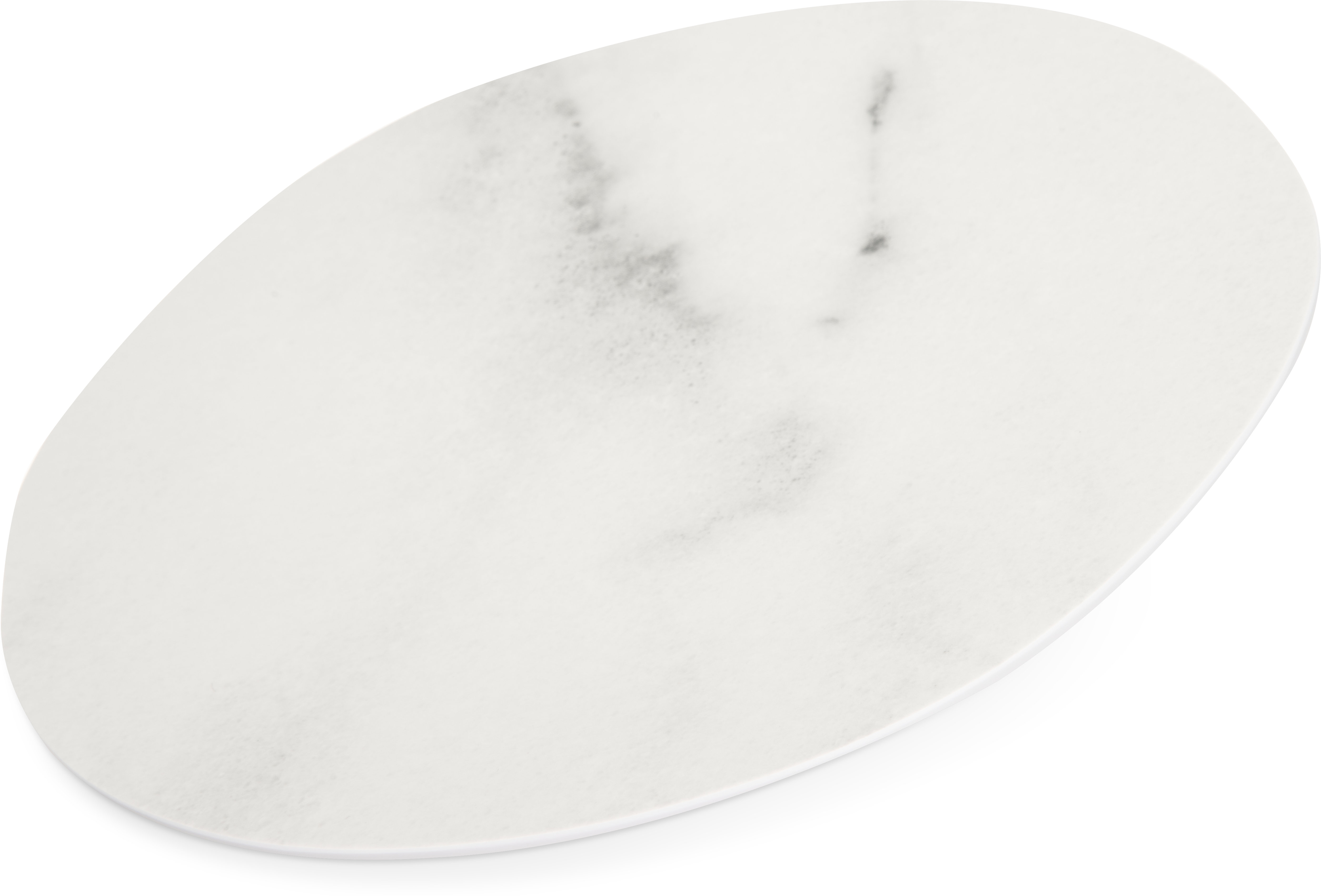 Carlisle Food Service Products Melamine Rimless Plate 9", Cement, 12 ...