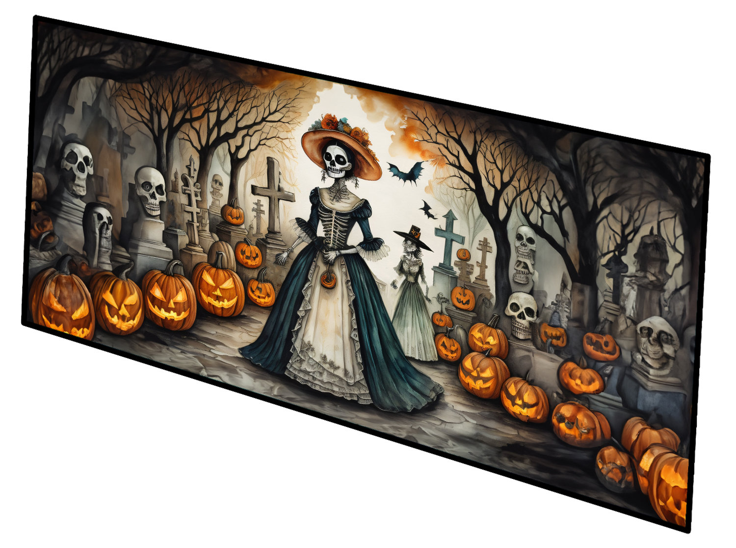 The Holiday Aisle® La Catrina Skeleton Spooky Halloween Indoor ...
