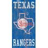 Fan Creations 'Texas Rangers' Graphic Art Print on Wood | Wayfair