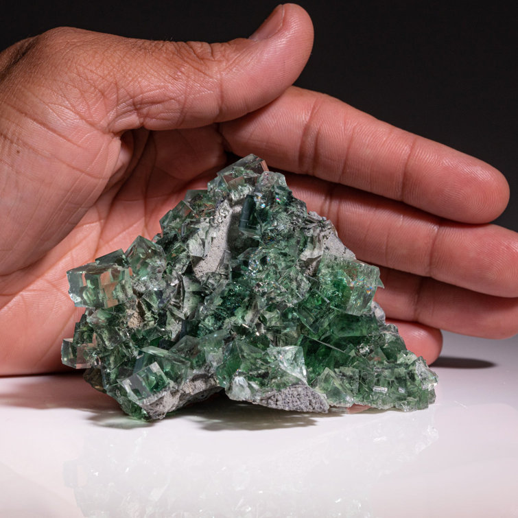 Astro Gallery of Gems Green Fluorite From Yaogangxian Mine, Nanling ...