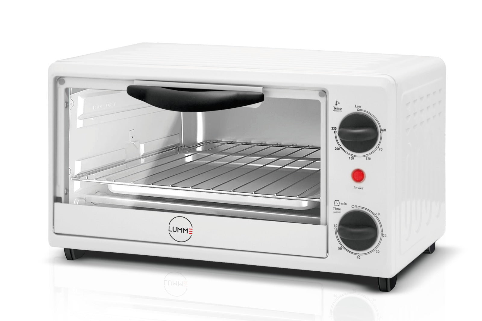 Lumme 4-Slice Toaster Oven, Black - Wayfair Canada