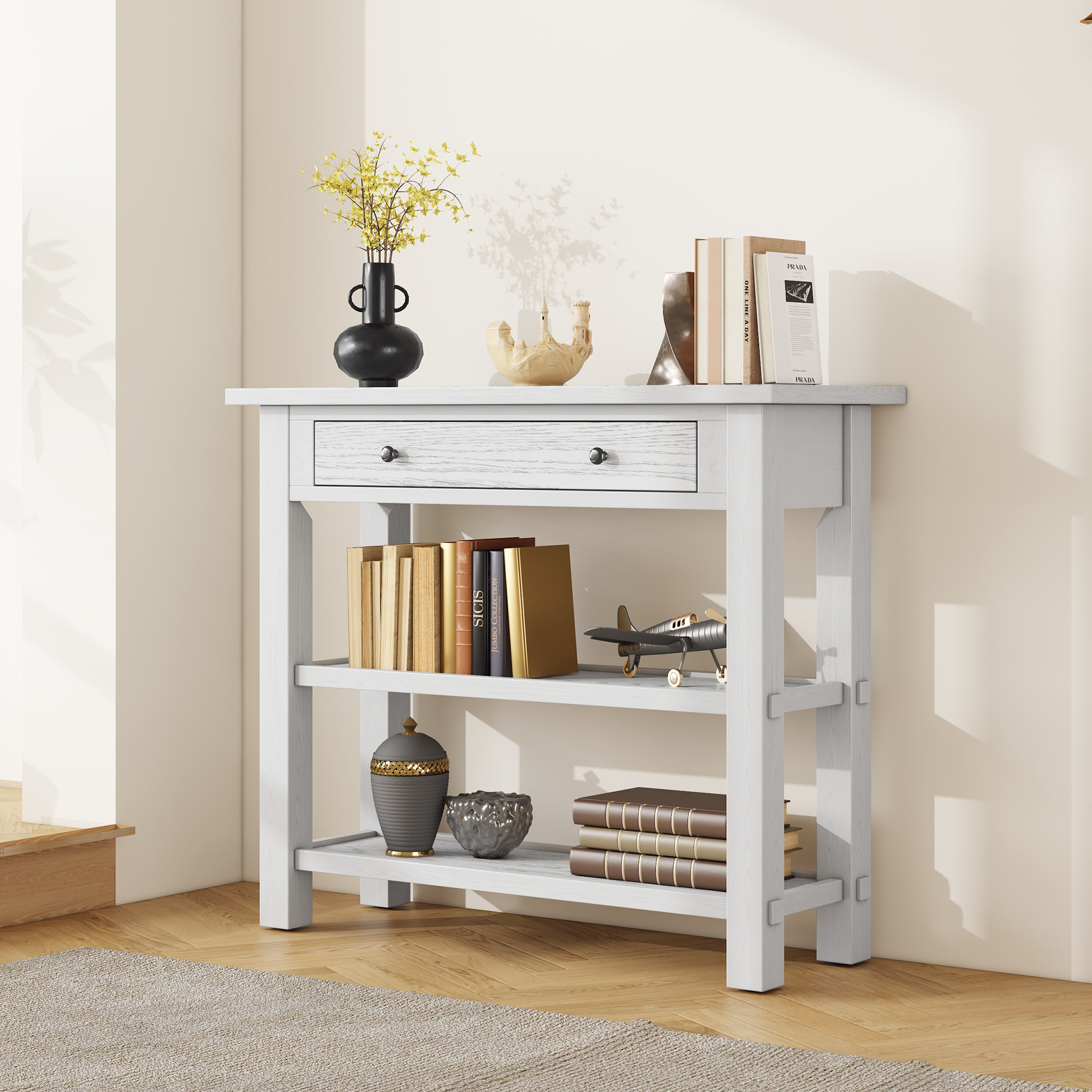 Winston Porter 36" Wide Rectangular Buffet Table & Reviews | Wayfair