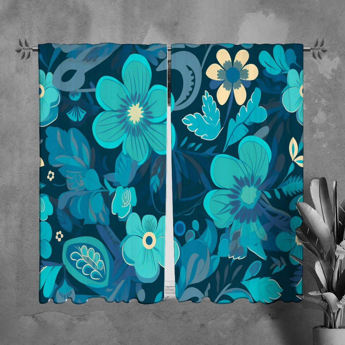 East Urban Home Mickenzi Polyester Room Darkening Curtain Pair | Wayfair