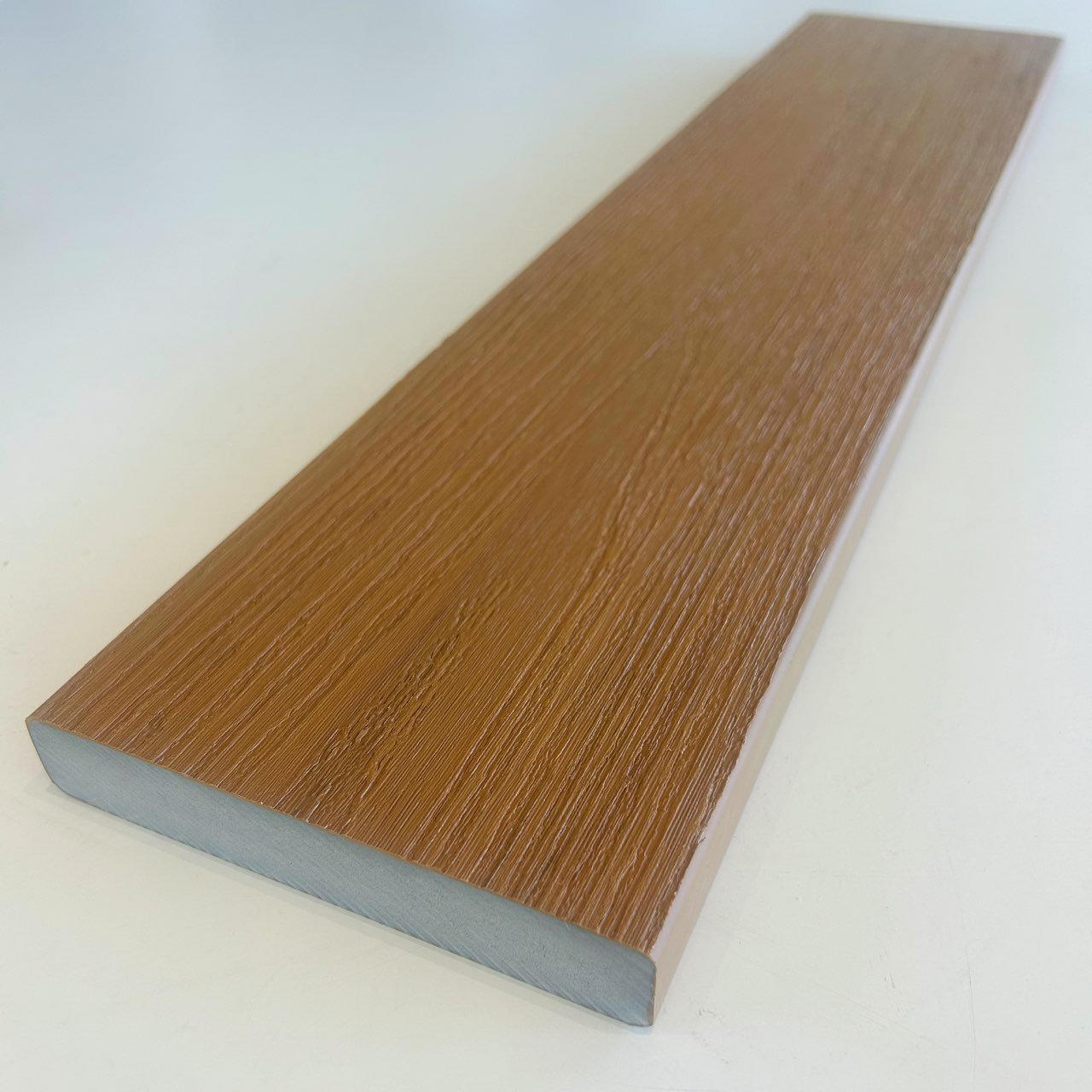 ASC Brown PVC Deck Boards, Waterproof Composite Decking for Outdoor Use ...