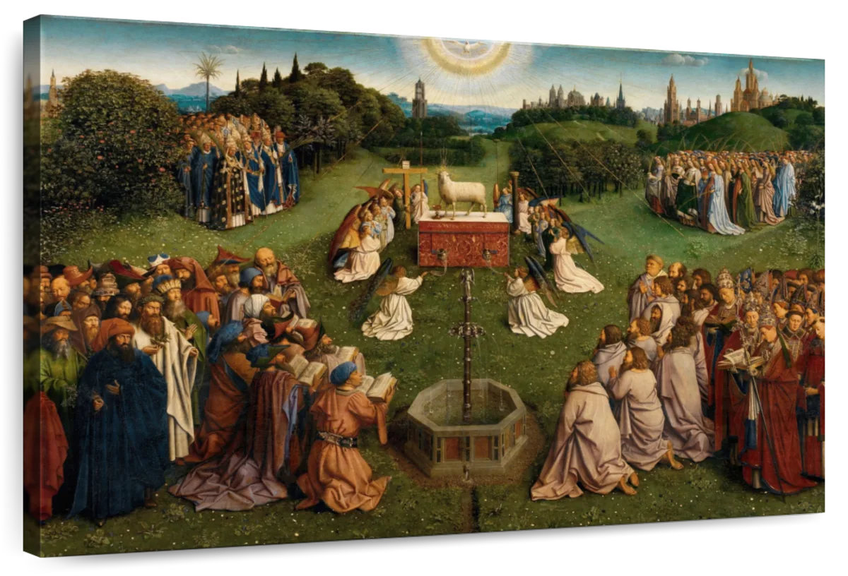 Dakota Fields Adella Adoration Of Lamb - Ghent Altarpiece | Wayfair