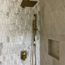 CASAINC SlideLux Complete Rainfall Shower System with Rough in-Valve ...