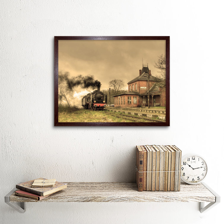 Brambly Cottage Old Retro Steam Train Locomotive Engine - Single ...