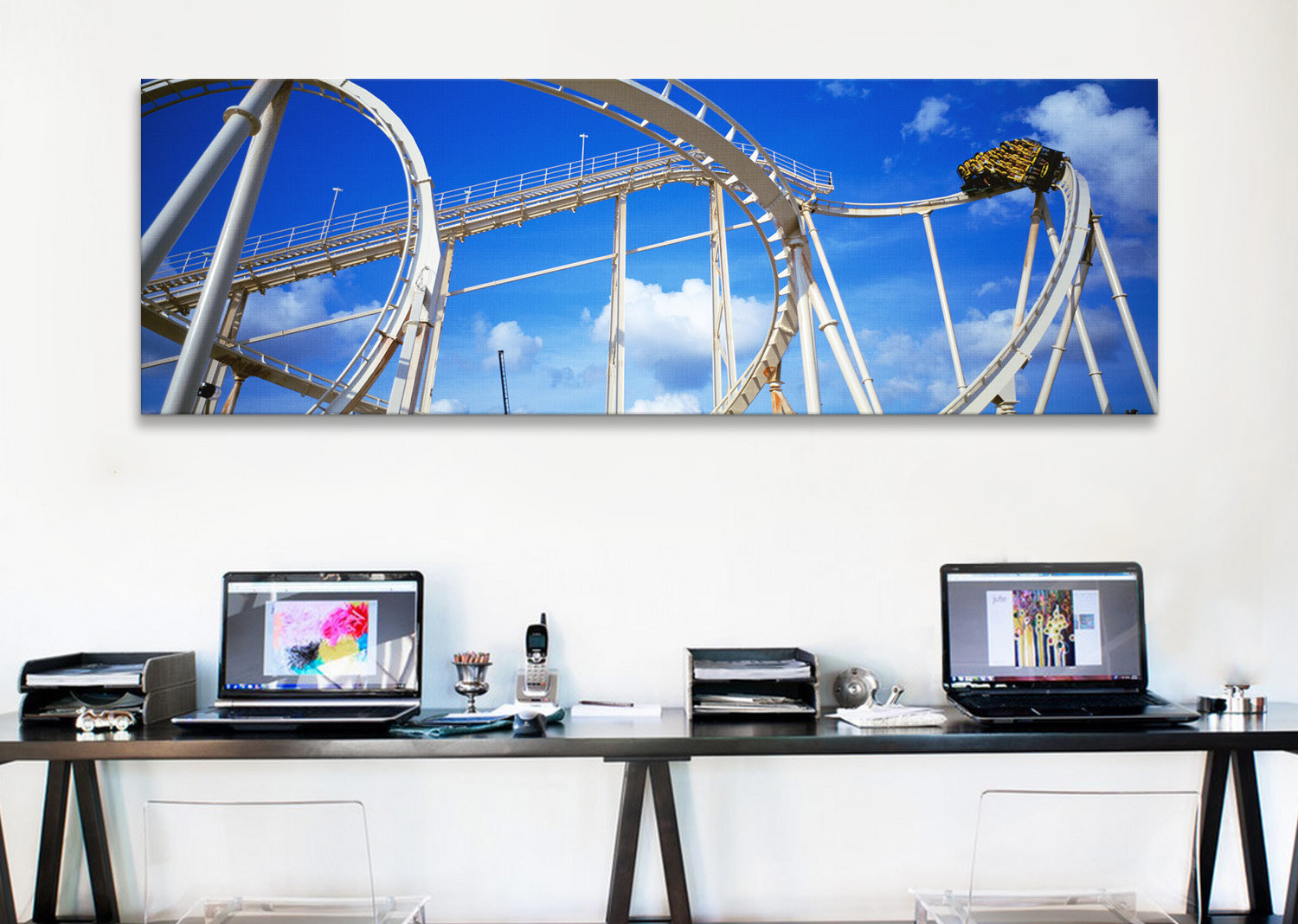 Ebern Designs Panoramic Batman the Escape at Astroworld in Houston ...