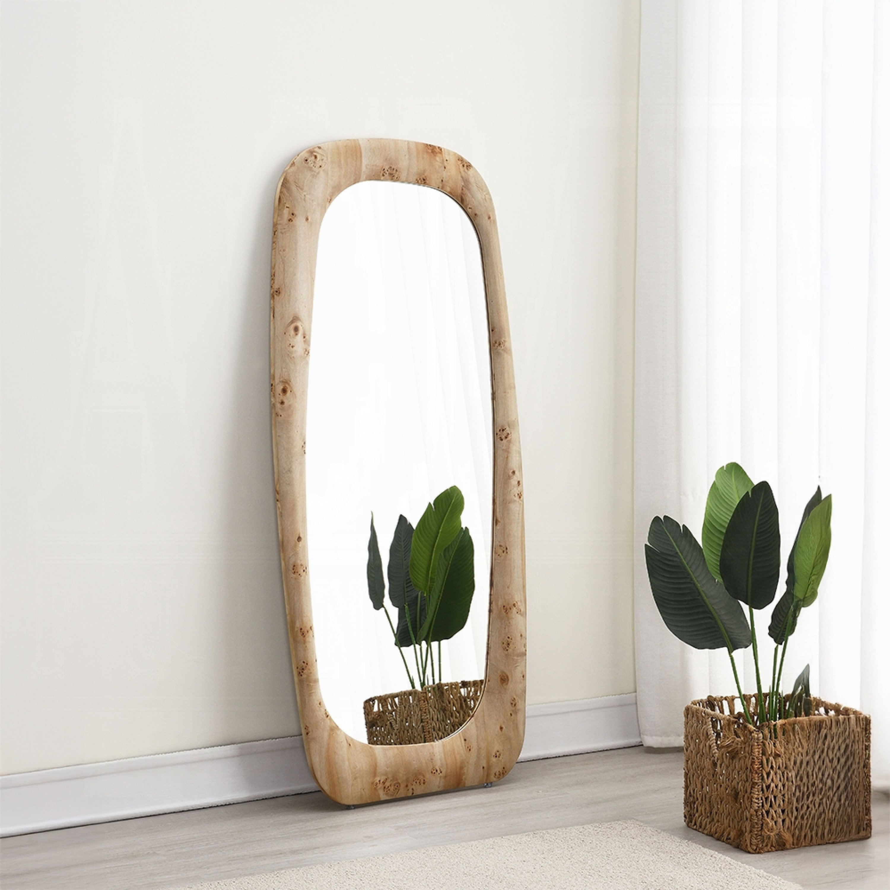 Corrigan Studio® Dana Floor Mirror | Wayfair