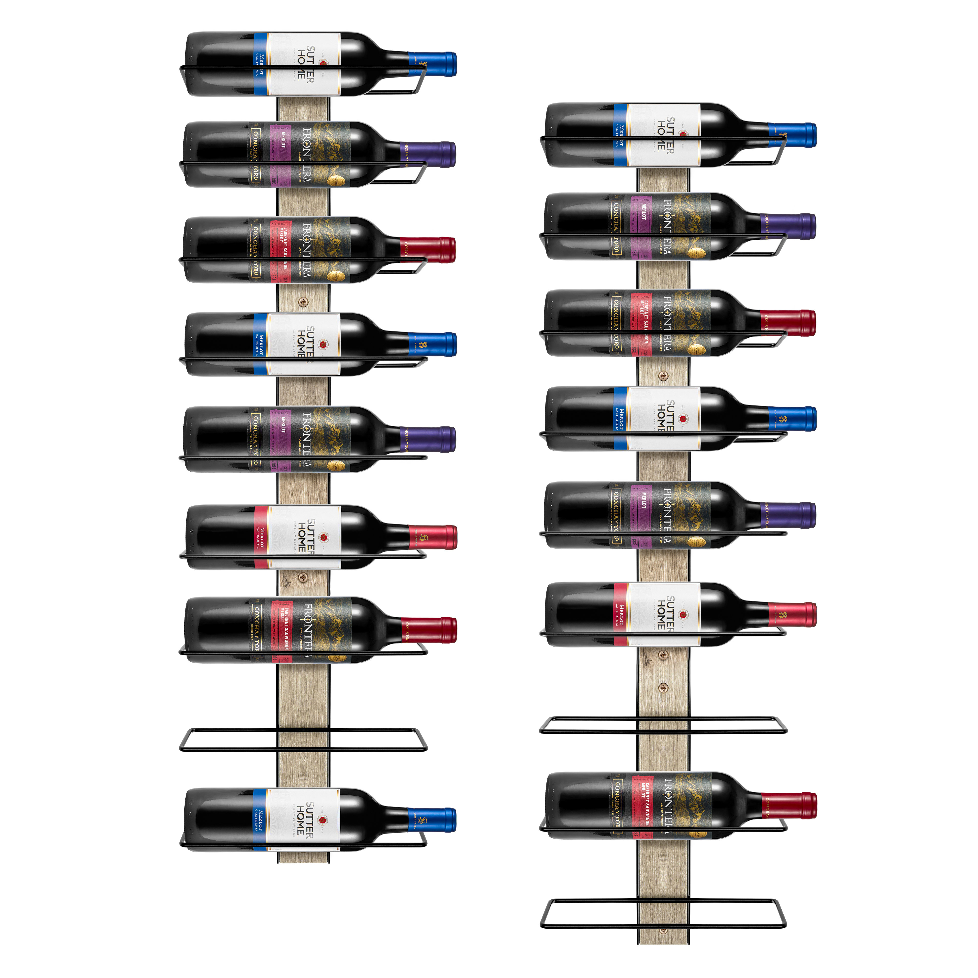 17 Stories 18 Bottle Wine Rack (Set of 6) | Wayfair