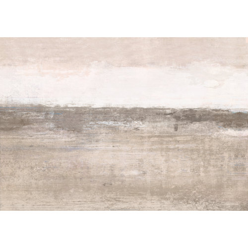 Winston Porter Abstract Brown Landscape On Canvas Painting | Wayfair