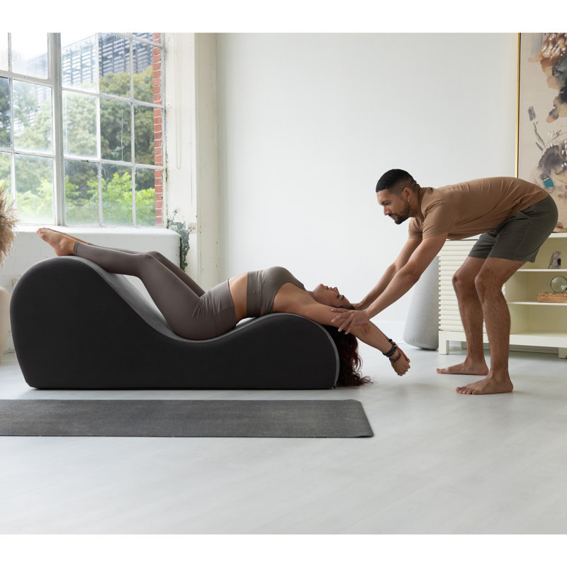 Ivy Bronx Chakra Yoga Chaise - 2 Adjustable Headrests & Handles with ...