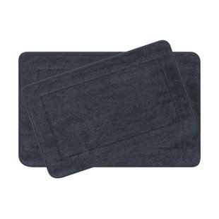Blue Bath Rugs & Mats You'll Love | Wayfair