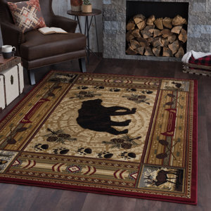 Threadbind Southwestern Brown/Red Area Rug & Reviews | Wayfair