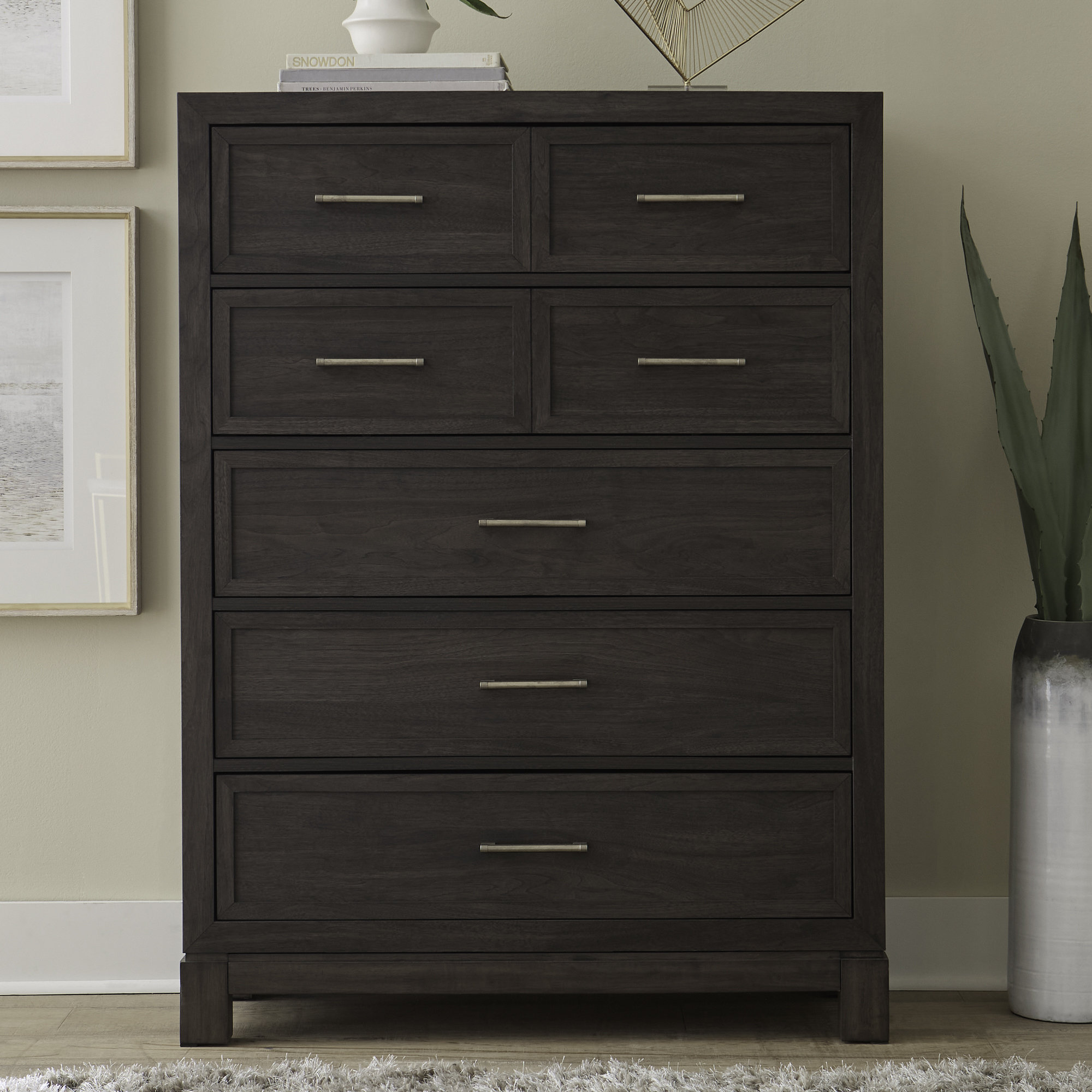 Gracie Oaks Keniston 5 Drawer Chest | Wayfair