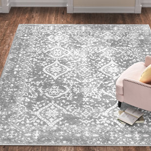 9' x 12' Gray & Silver Area Rugs You'll Love | Wayfair