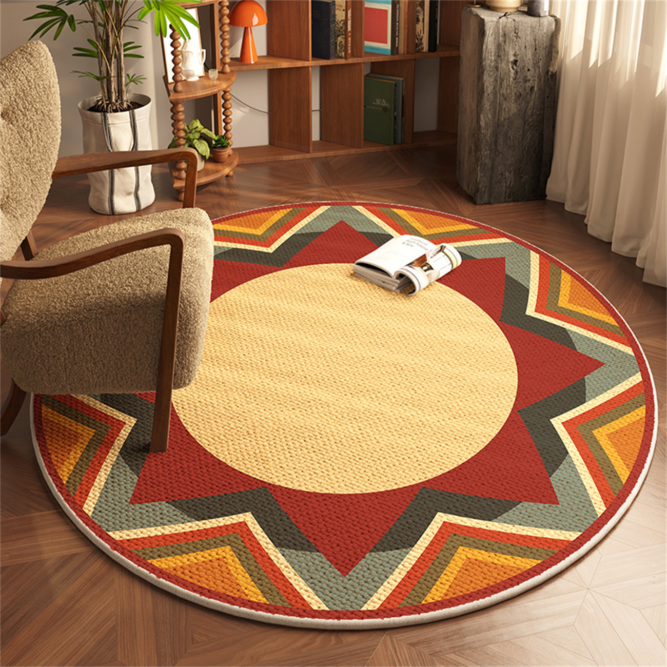 Loon Peak® Vintage French Rug - Premium Living Room Coffee Table ...