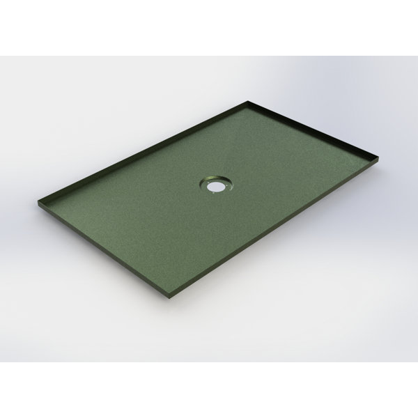 fosk 48'' W 32'' D Rectangular Shower Base - Wayfair Canada