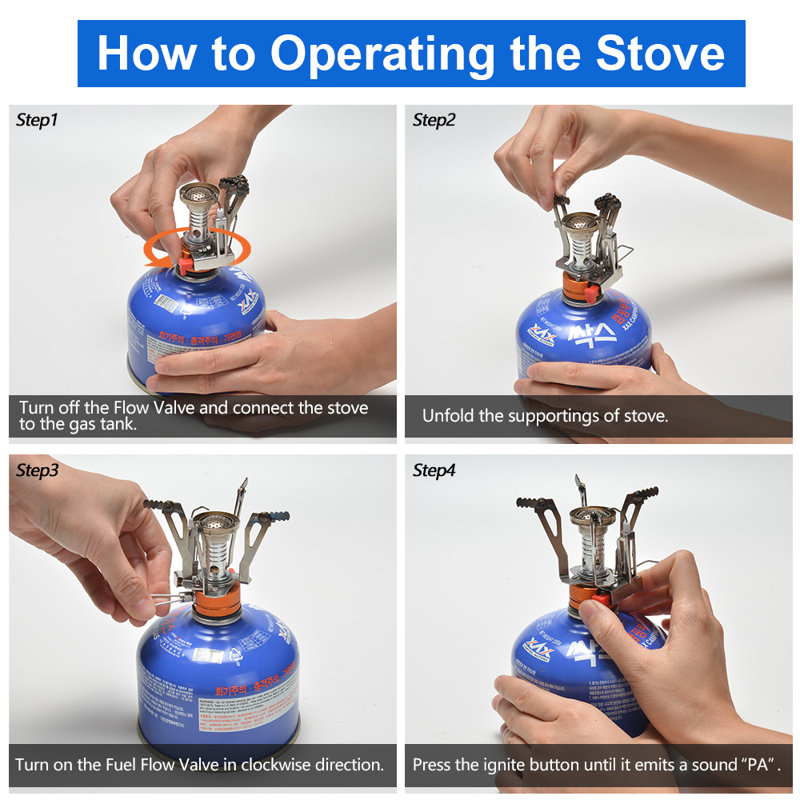 Odoland Single Burner Butane Cooking Kit & Reviews | Wayfair