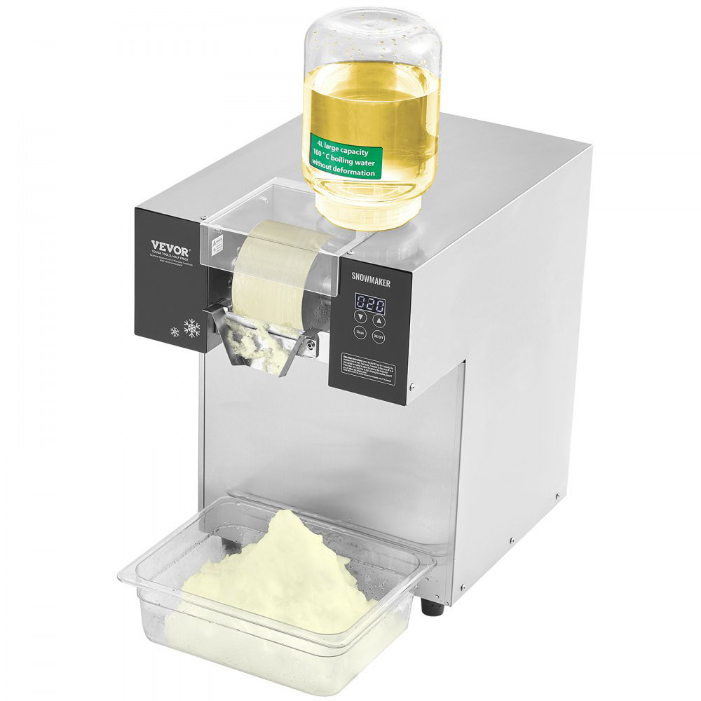 VEVOR Commercial Snowflake Ice Machine, 385LBS/24H Snowflake Ice Maker ...