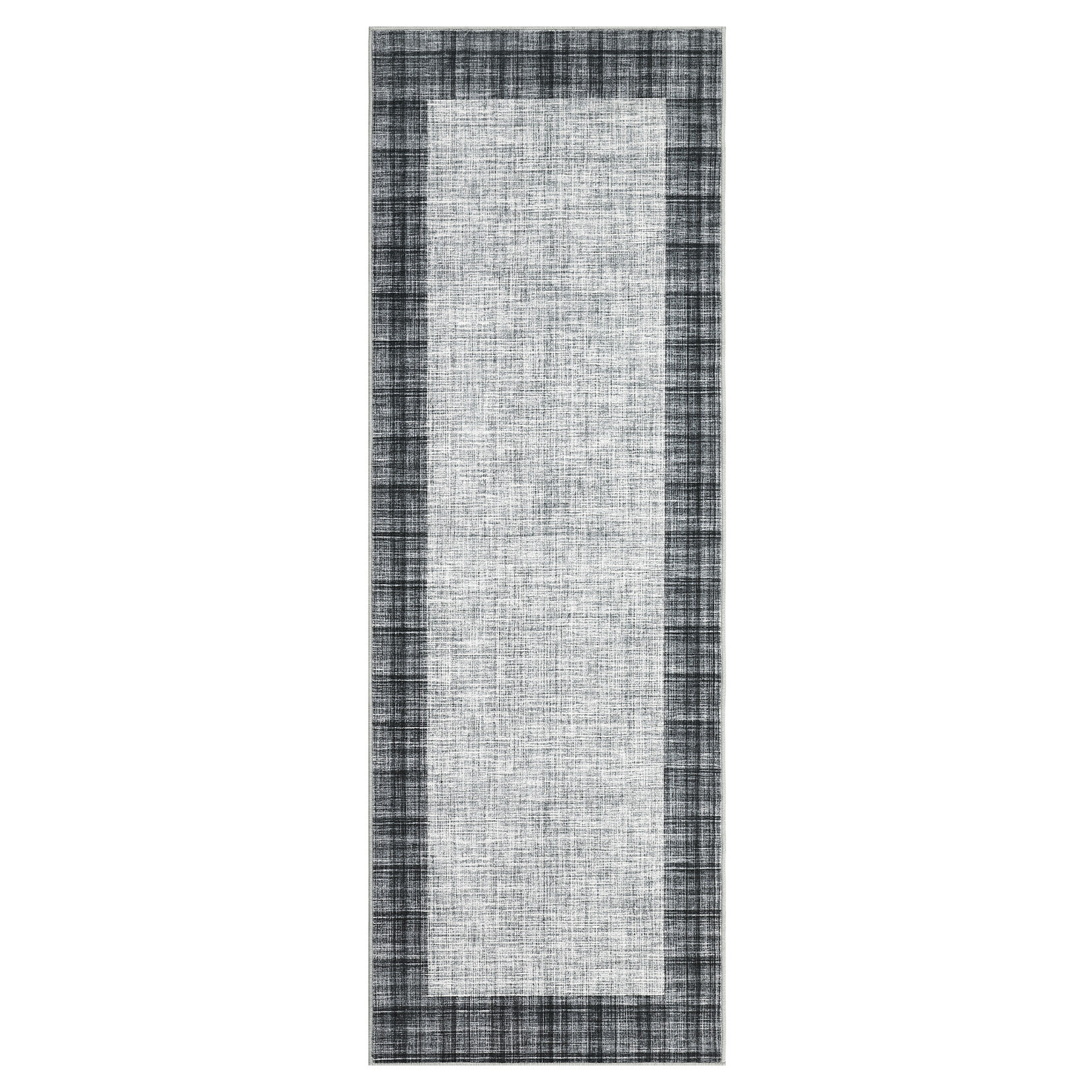 Ophelia & Co. Large Modern Farmhouse Rugs 9x12 Ft Tartan Plaid Non-Slip ...