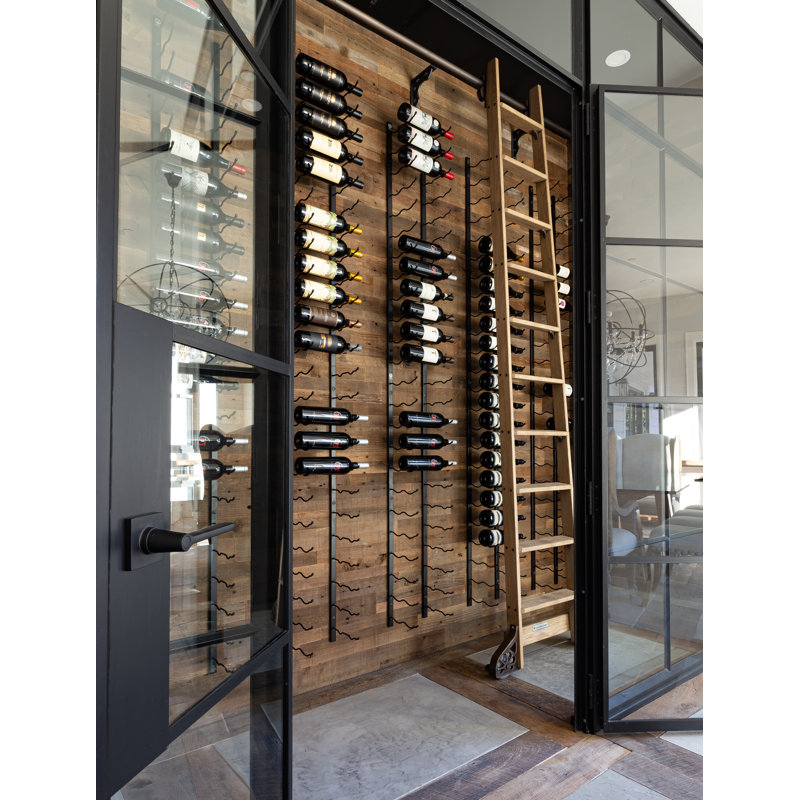 Rebrilliant Indurial 48 Bottle Wall Mounted Wine Bottle Rack "& Reviews ...