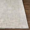 17 Stories Baucom Abstract Light Gray/Ivory Area Rug & Reviews | Wayfair