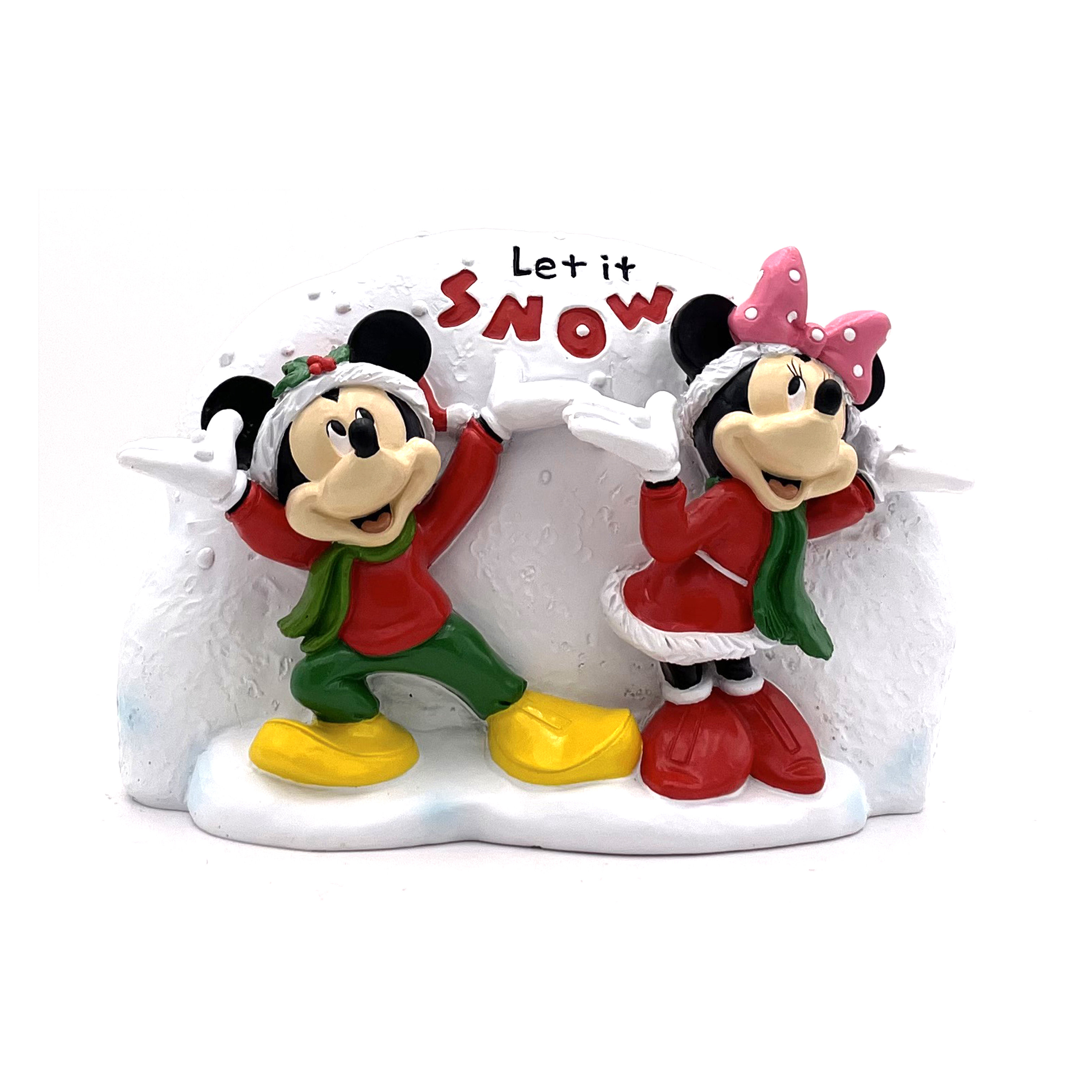 Back Yard Glory Disney Mickey Mouse and Minnie Mouse Let It Snow ...