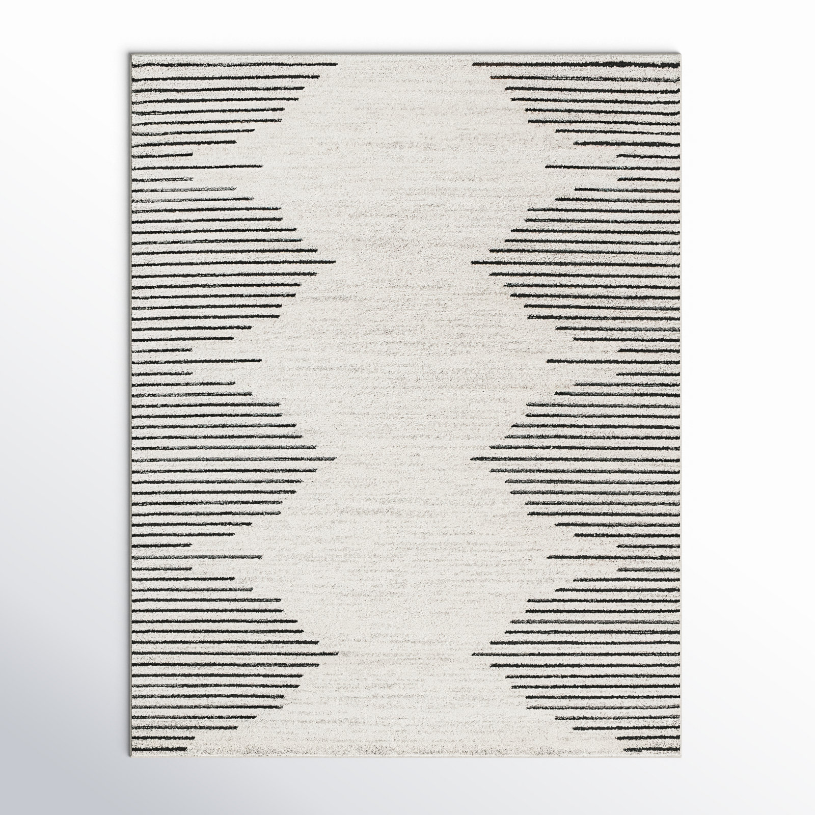 The Twillery Co.® Damarcus Geometric Cream/Black/Gray Area Rug ...