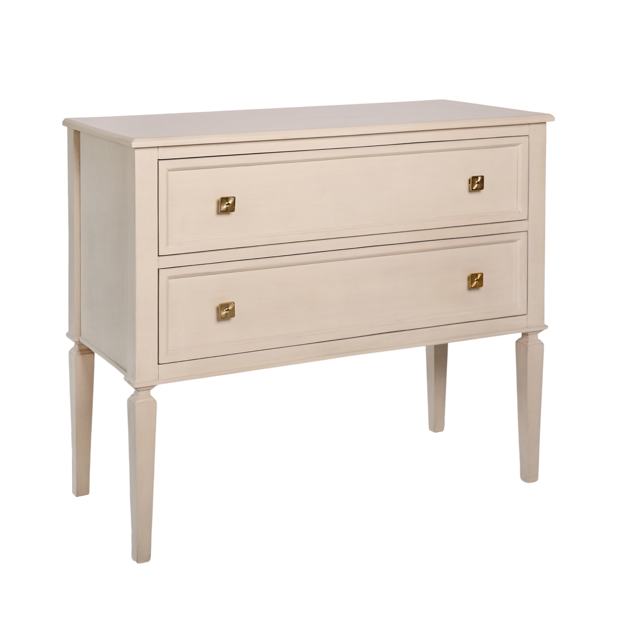 ellahome Nicole Solid Wood 2 - Drawer Accent Chest | Wayfair