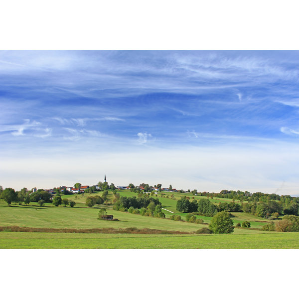 Hokku Designs Odige Village In Bavaria On Canvas by Jopelka Print | Wayfair