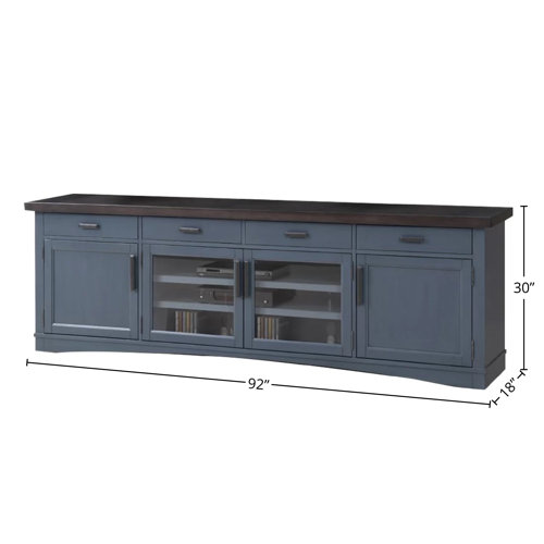 Beachcrest Home Bankhead 92'' Media Console & Reviews | Wayfair