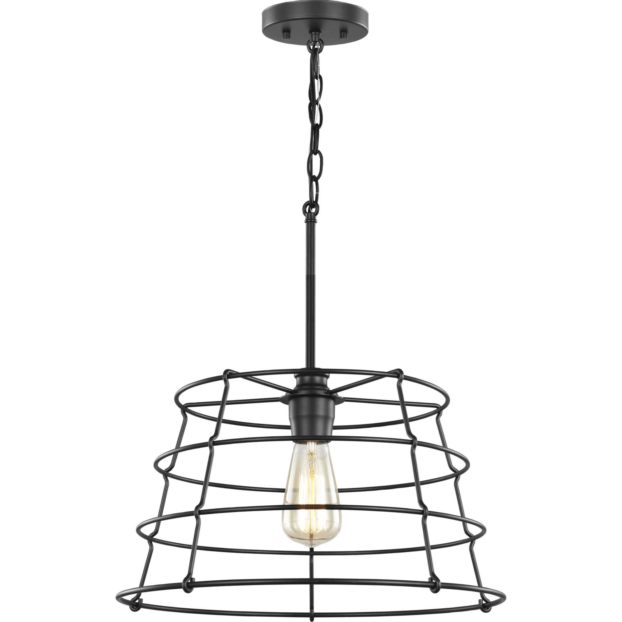 Williston Forge Sherburne 1 - Light Single Drum Pendant & Reviews | Wayfair