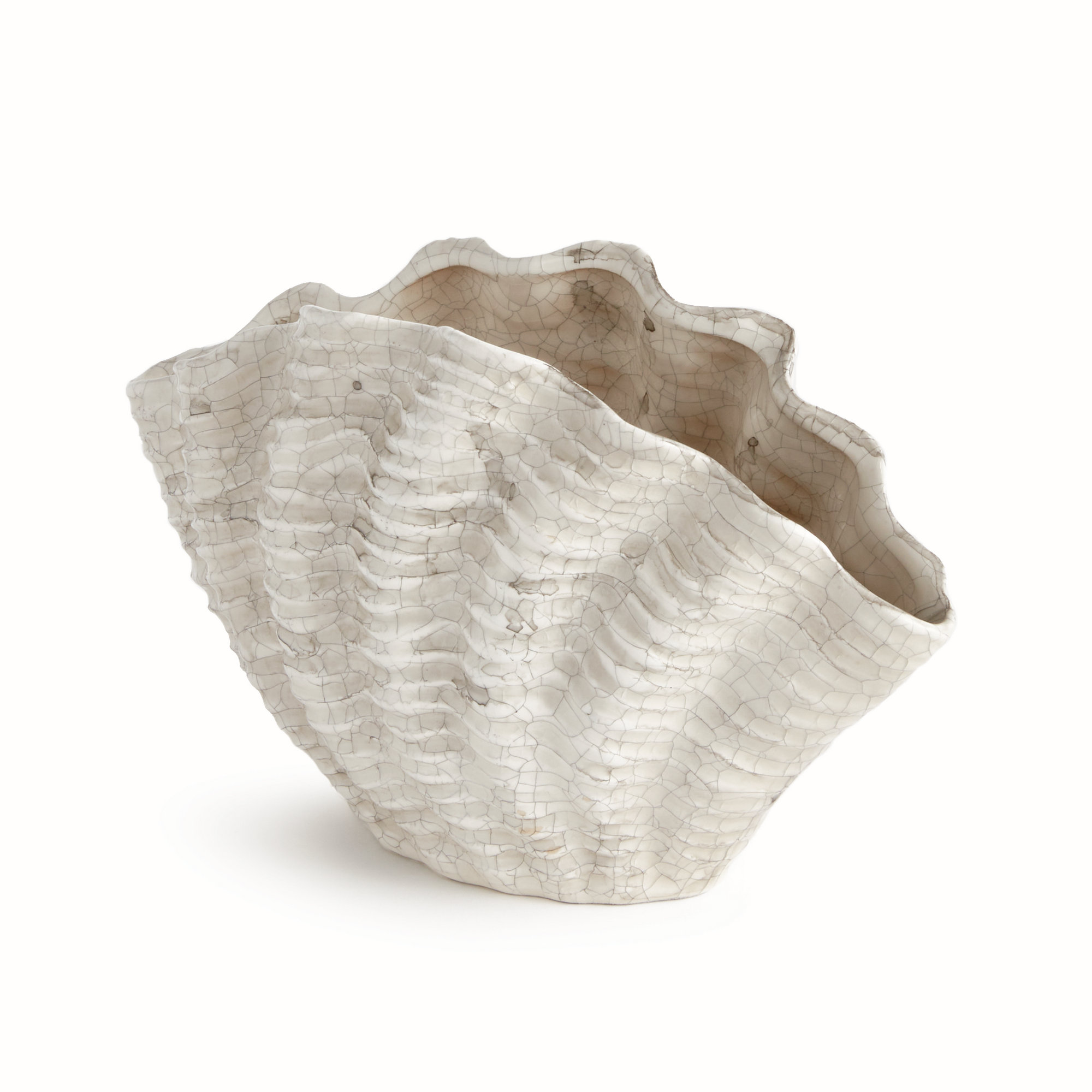 Beachcrest Home™ Seashore Handmade Clay Table Vase | Wayfair