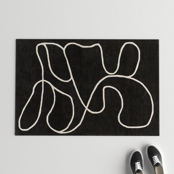 Jason Wu Meander Black Rug & Reviews | AllModern