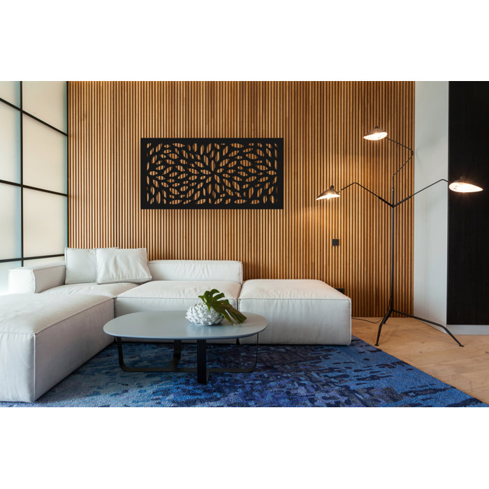 DESIGN-VU Floral Decorative Privacy Panel & Reviews | Wayfair